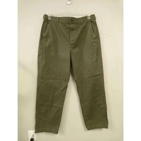 Pants | Wallace And Barnes Mens Green Pants Size 34x3 | Poshmark